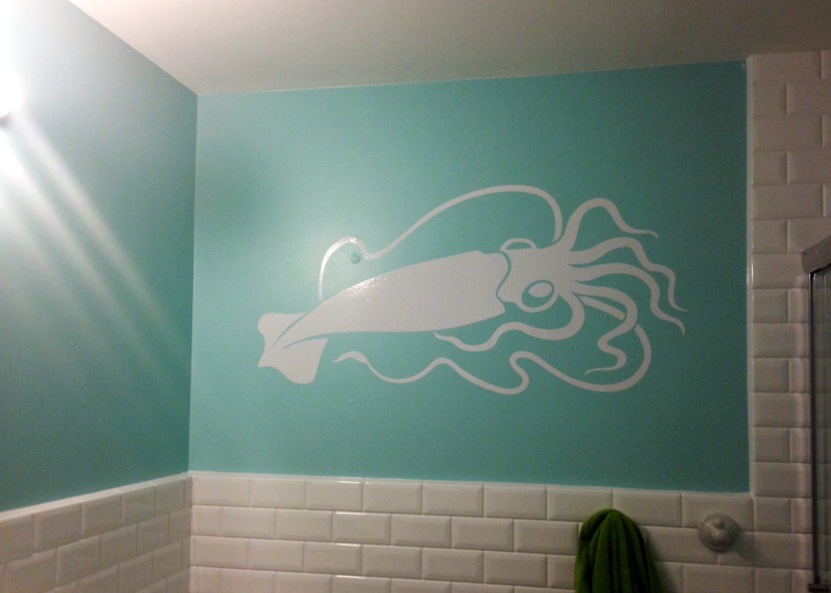 Splatoon themed bathroom | MLTSHP