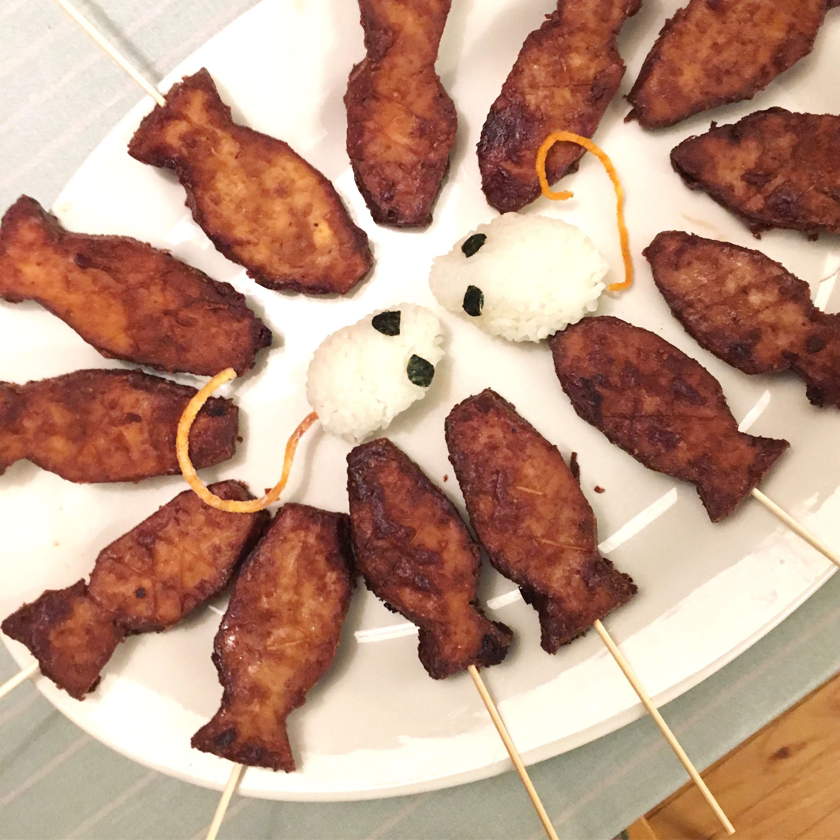 Rice mice and tofu fish | MLTSHP