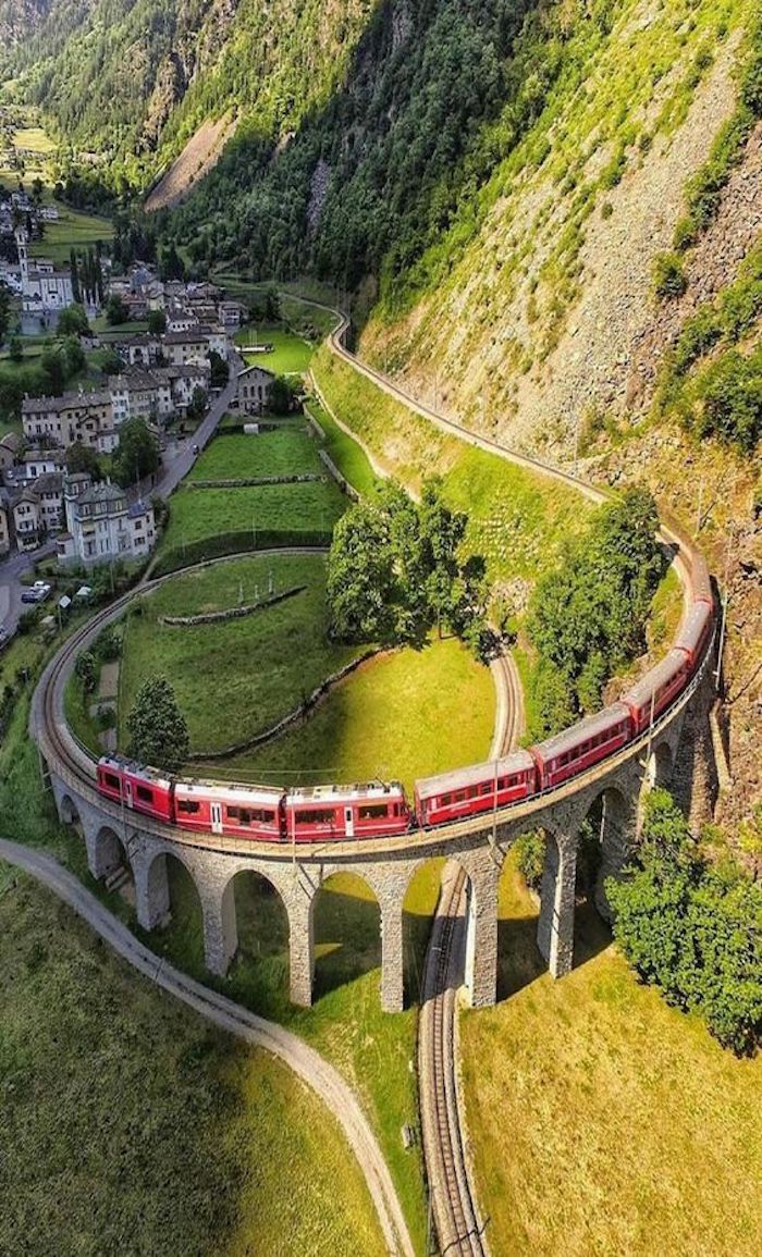 Brusio Spiral Viaduct, Switzerland | MLTSHP