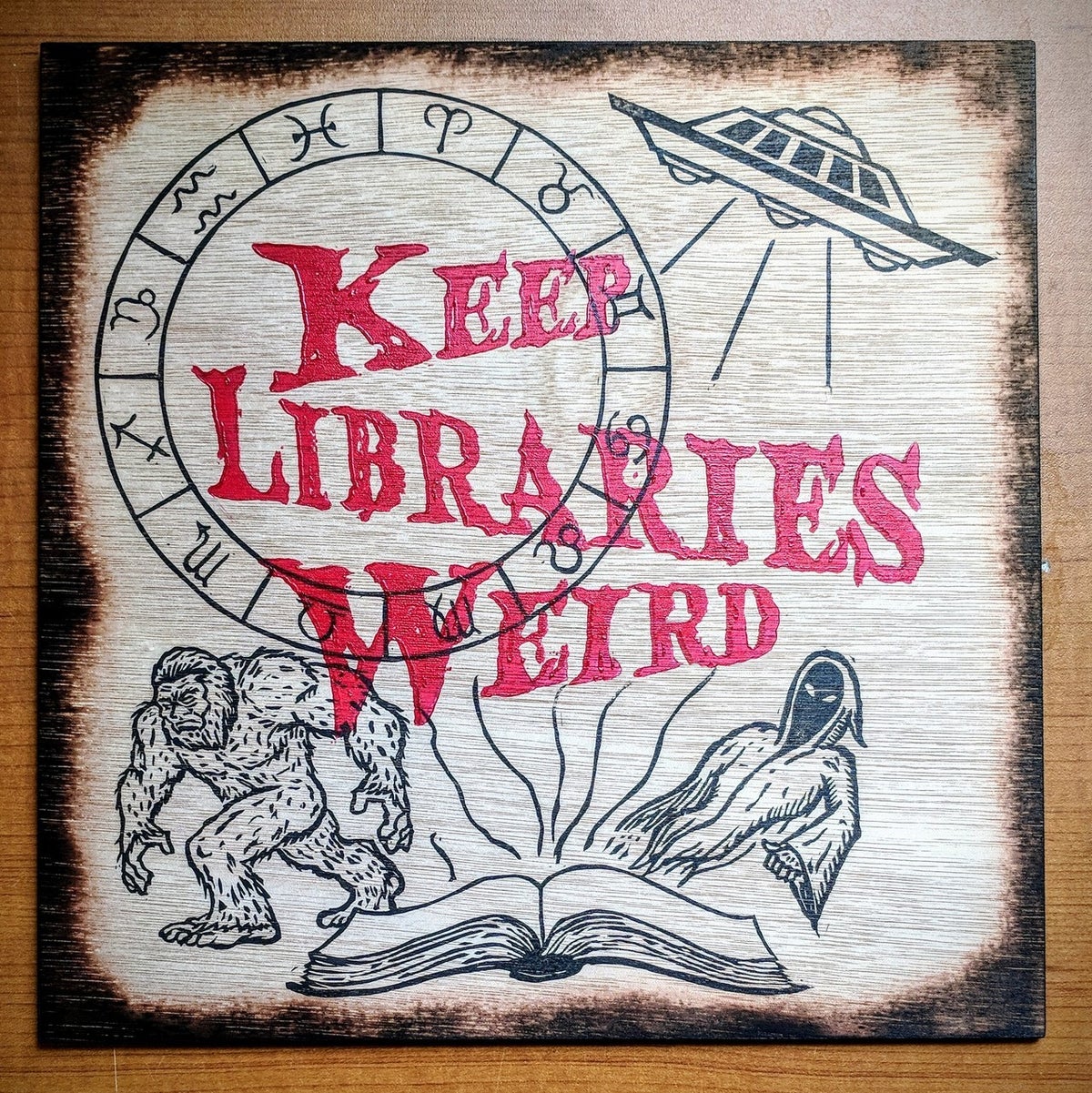 Keep libraries weird | MLTSHP