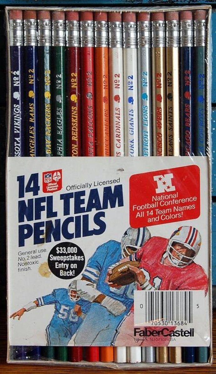 14 NFL TEAM PENCILS | MLTSHP