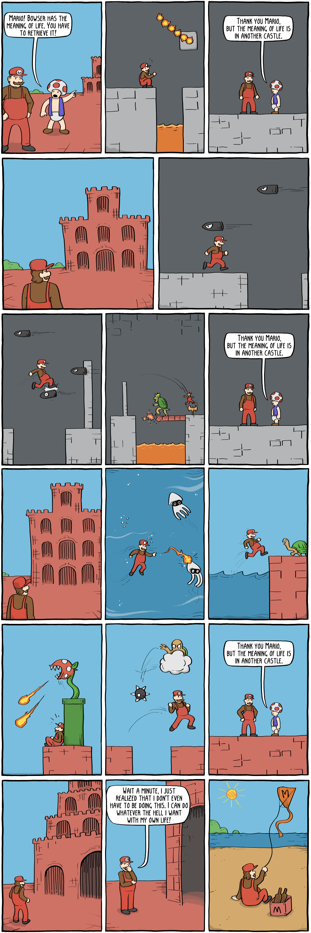 Super Mario and the Meaning of Life | MLTSHP