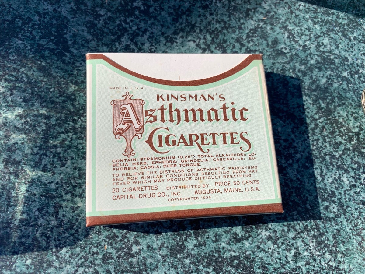 Kinsman's Asthmatic Cigarettes | MLTSHP