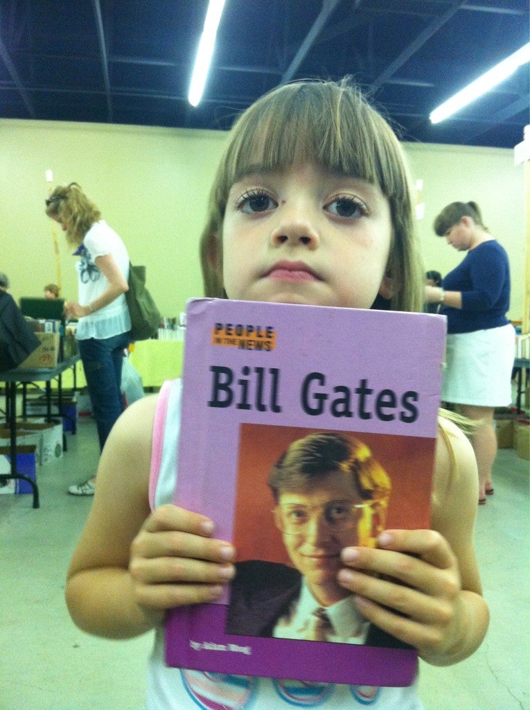At the LSU Book Barn sale | MLTSHP