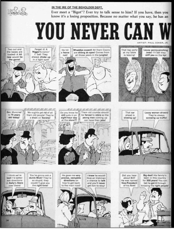 MAD Magazine: You Never Can Win with a Bigot | MLTSHP