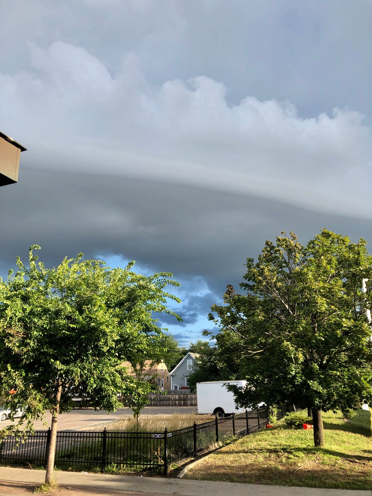 Weird line of very dark clouds over St. Paul | MLTSHP