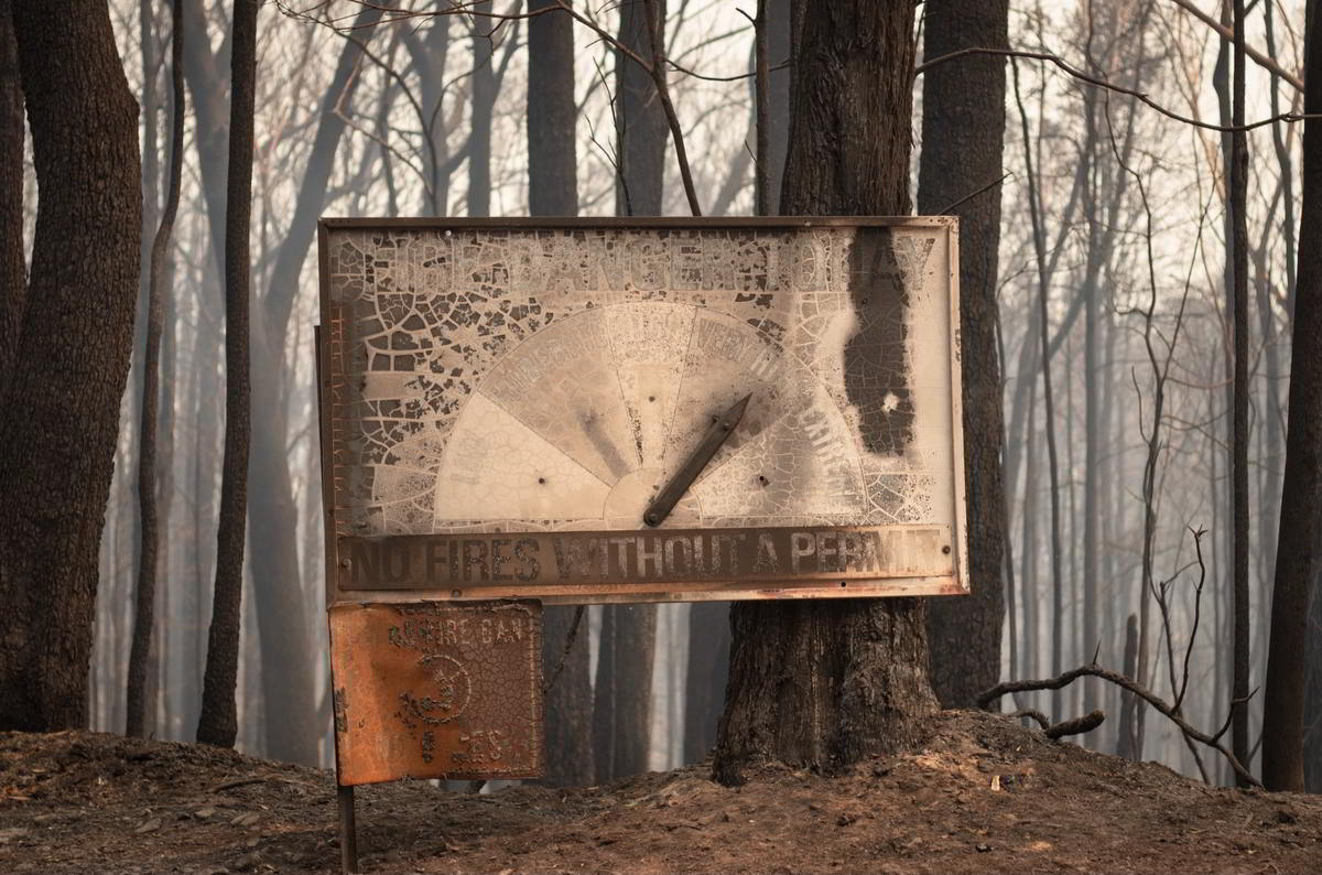 Fire danger sign, NSW | MLTSHP