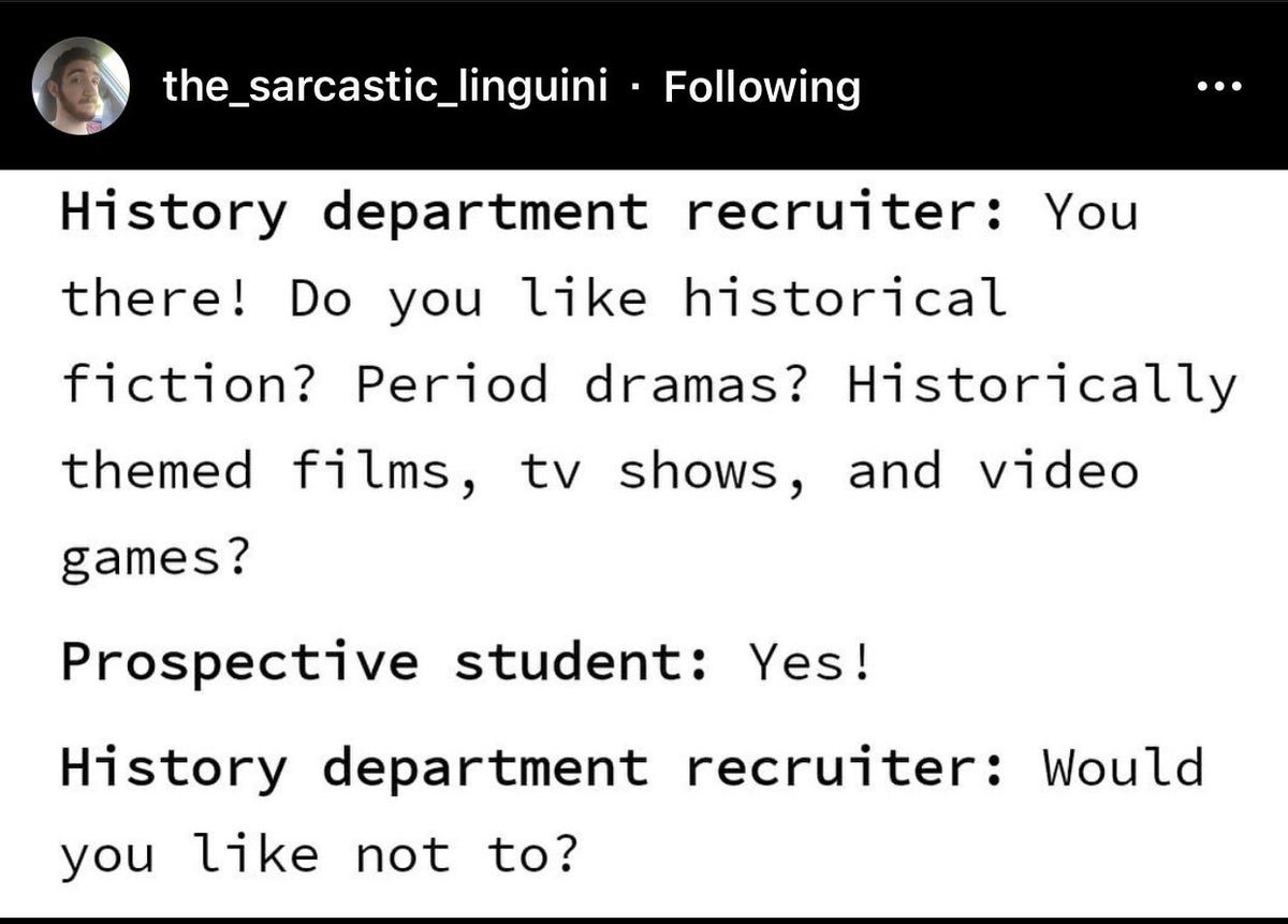 study history! | MLTSHP