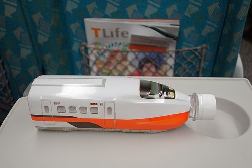 water bottles on taiwanese trains | MLTSHP