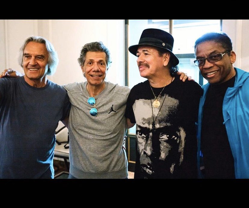 John McLaughlin, Chick Corea, Carlos Santana, and Herbie Hancock | MLTSHP