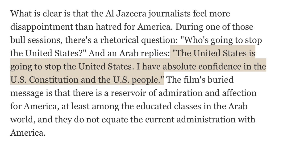 Ebert's review of "Control Room" 2004 | MLTSHP