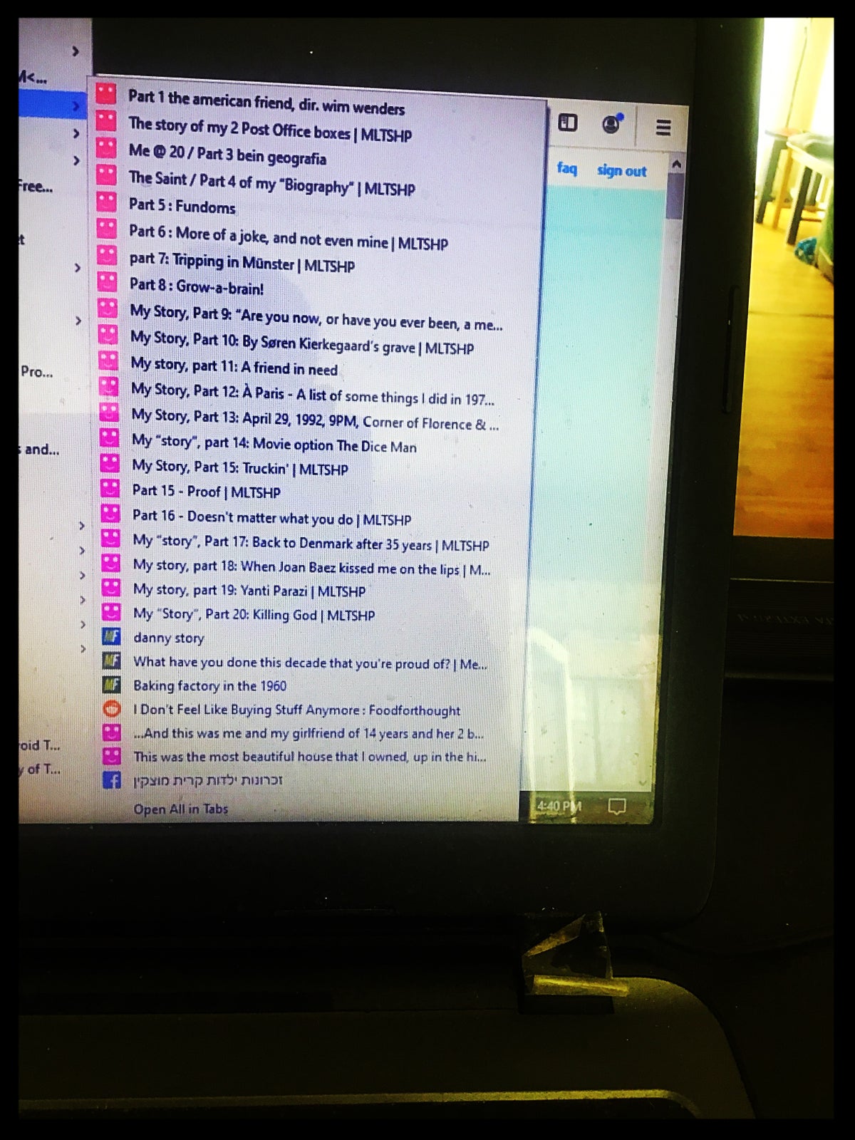 My mltshp “stories” - Intermission | MLTSHP