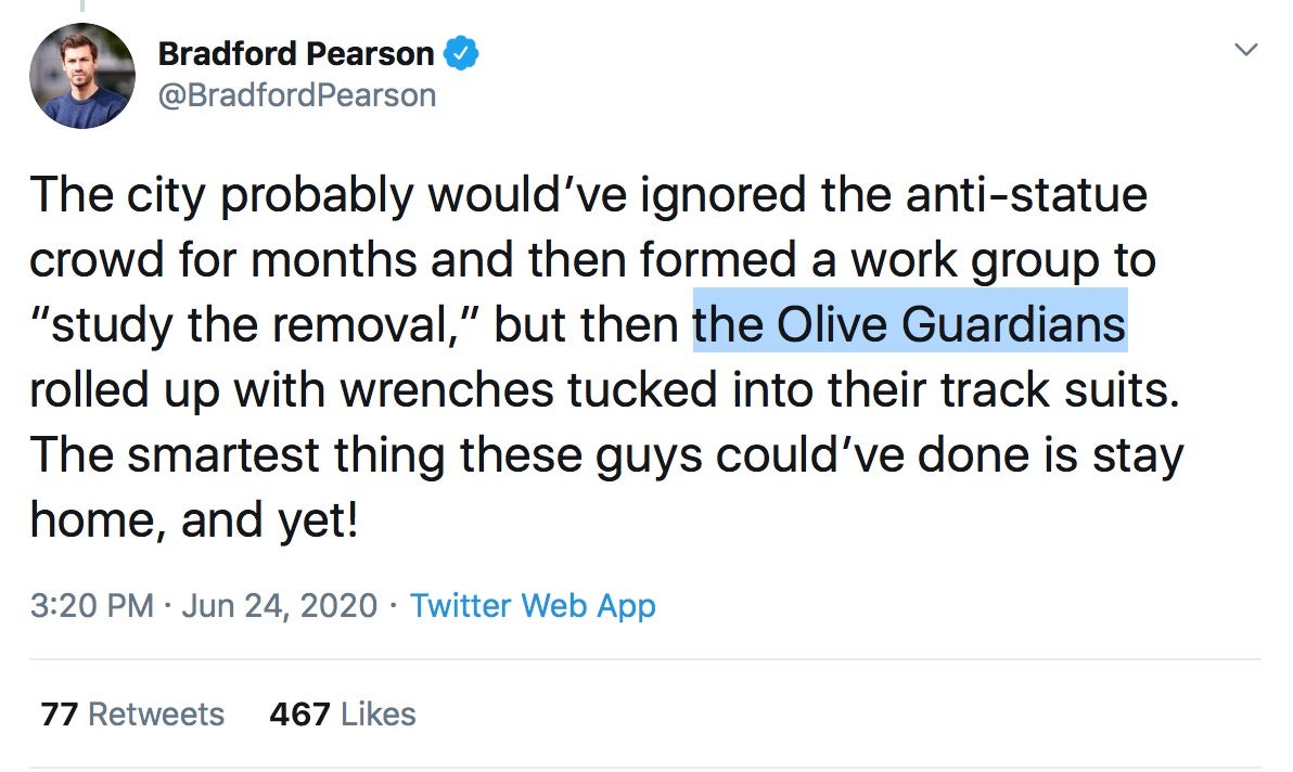 The Olive Guardians | MLTSHP