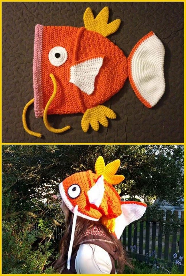 Carpe Diem Goldfish Monster Hat | MLTSHP
