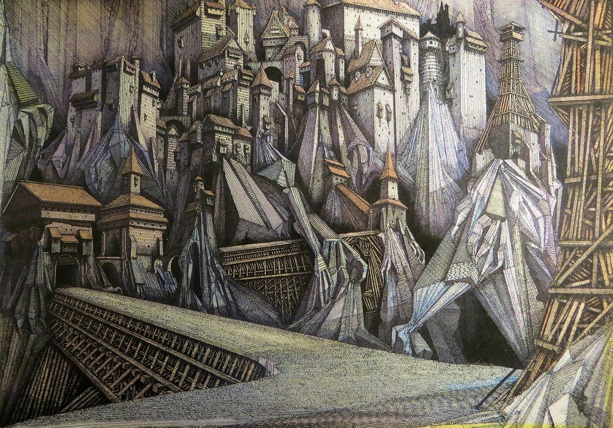 Wizards bg art by Ian Miller | MLTSHP