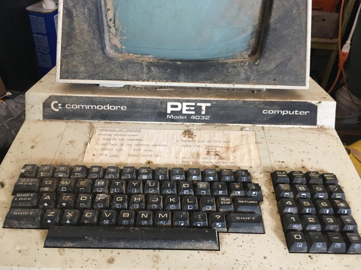 before&after gallery: commodore PET 4032 restoration | MLTSHP