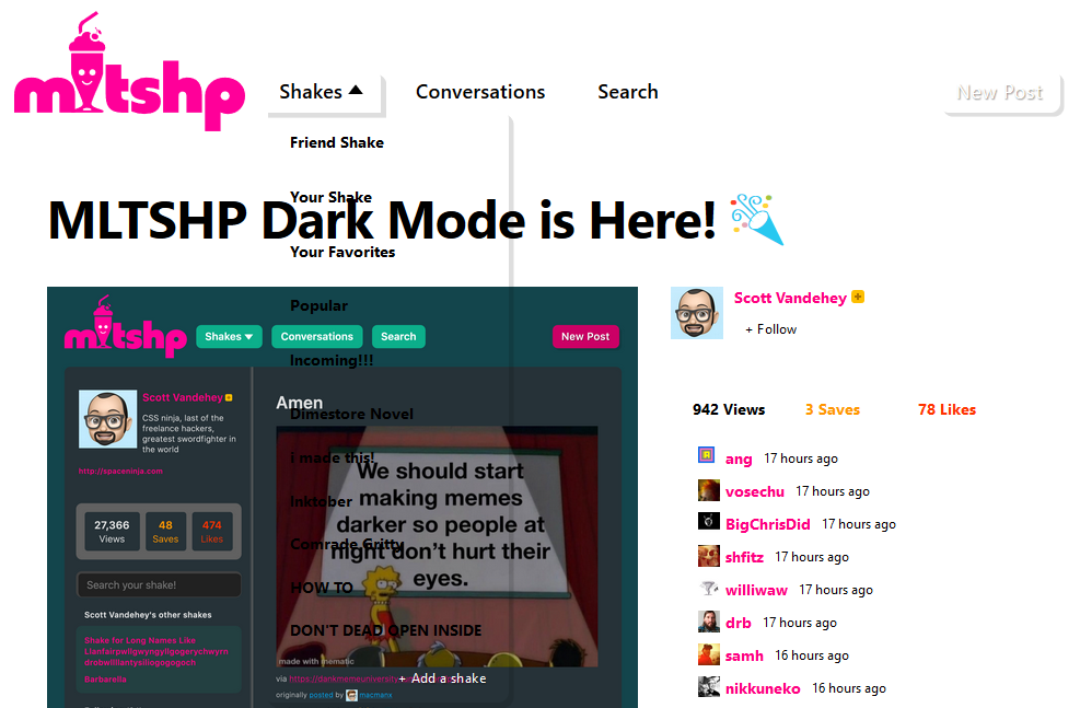 What am I missing here? | MLTSHP