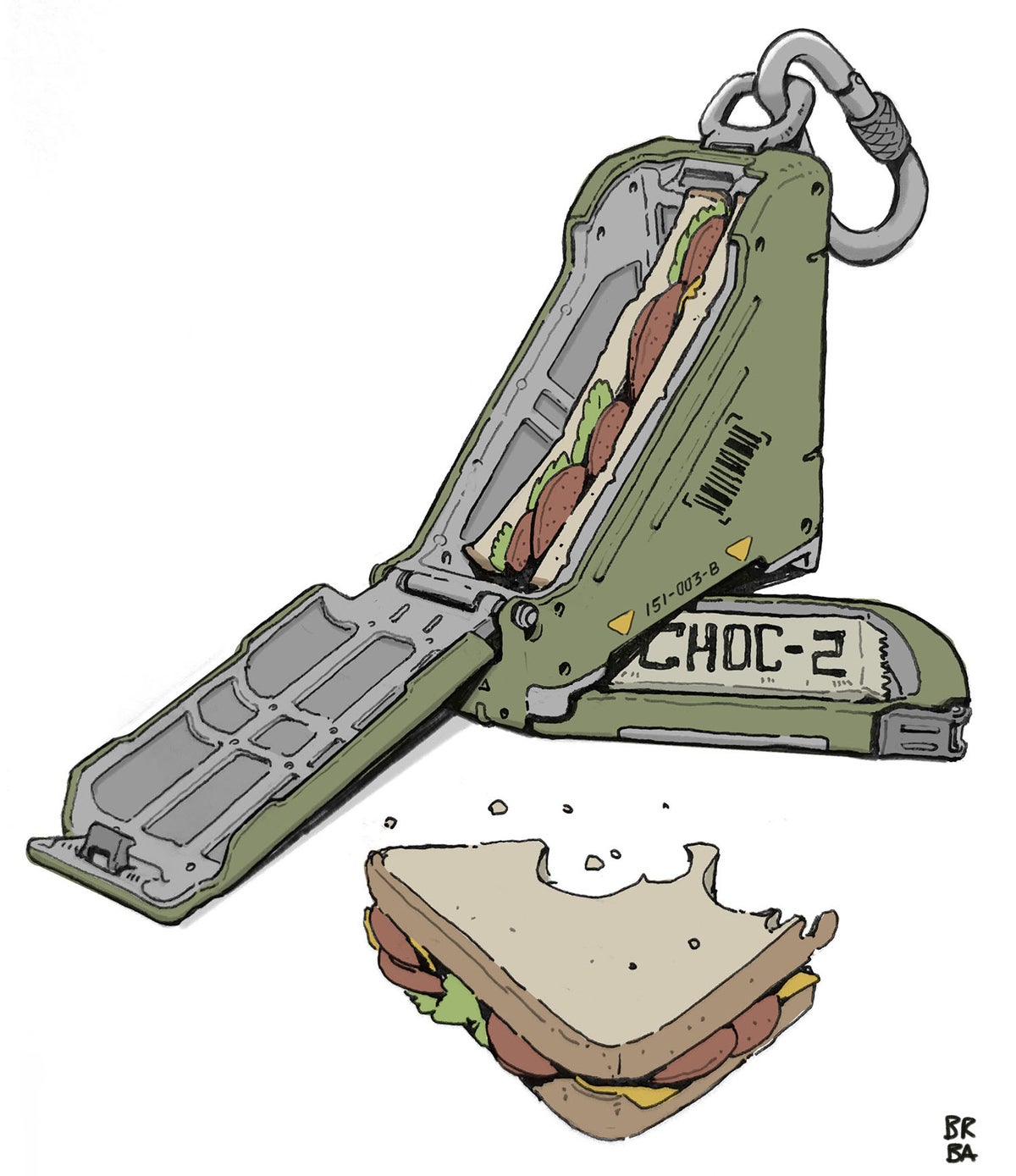 Tactical Sandwich Carrier | MLTSHP
