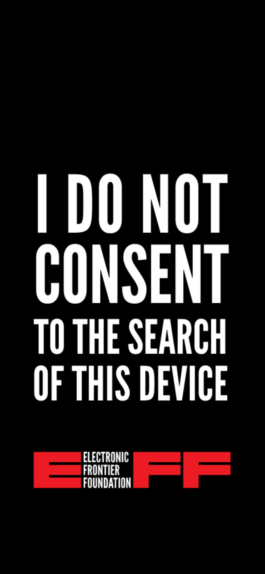 iPhone 12 mini EFF wallpaper | MLTSHP