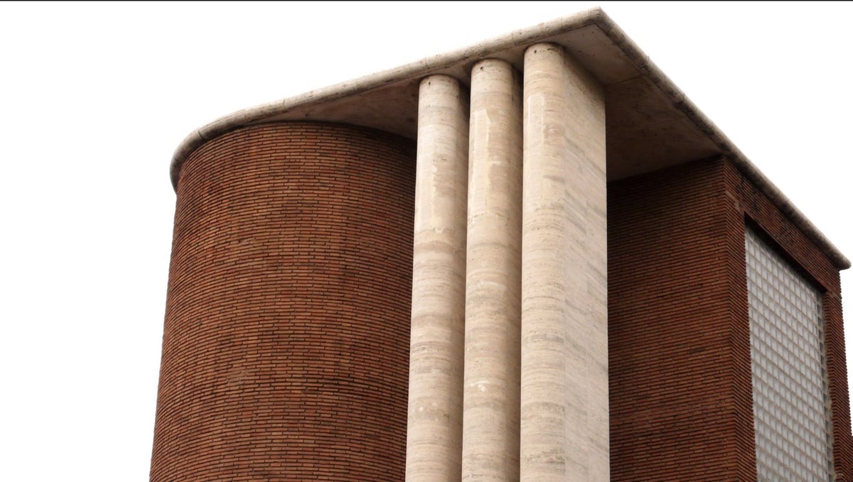 Angiolo Mazzoni's Palazzo delle Poste, Ostia,1933-4. | MLTSHP