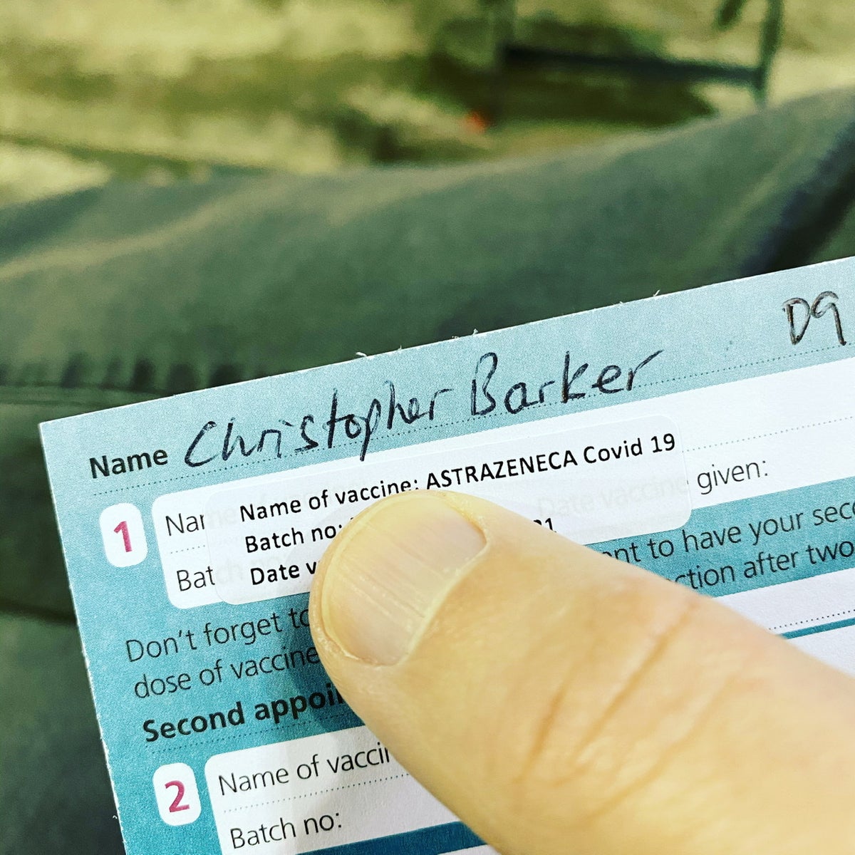 Got my first shot yesterday | MLTSHP