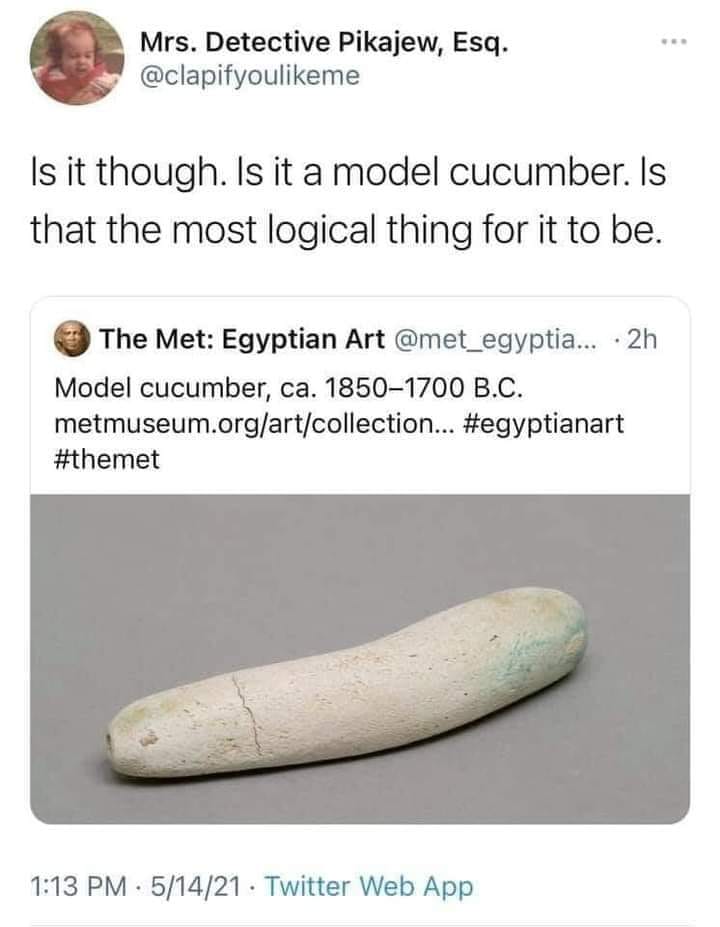 A Model Cucumber | MLTSHP