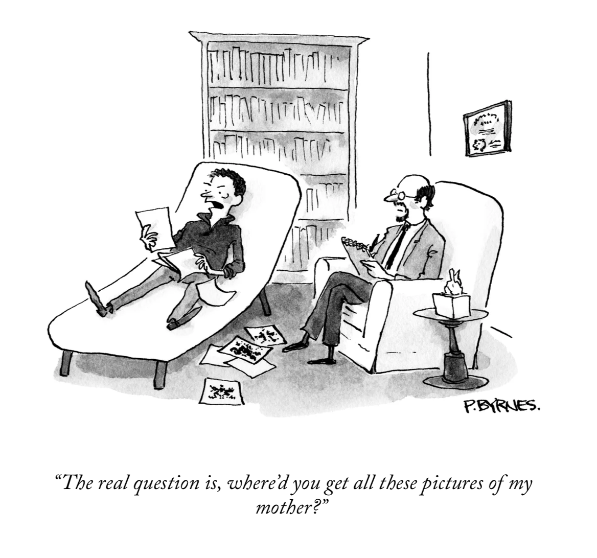 Nice to see the New Yorker offer up a truly classic New Yorker cartoon | MLTSHP