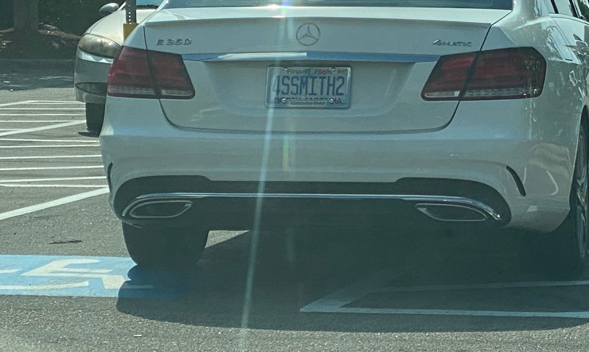 I guess somebody else got their preferred license plate first | MLTSHP