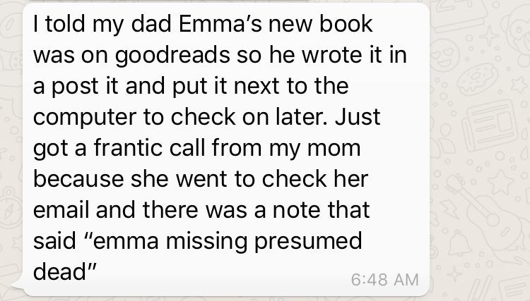 Emma Missing Presumed Dead | MLTSHP