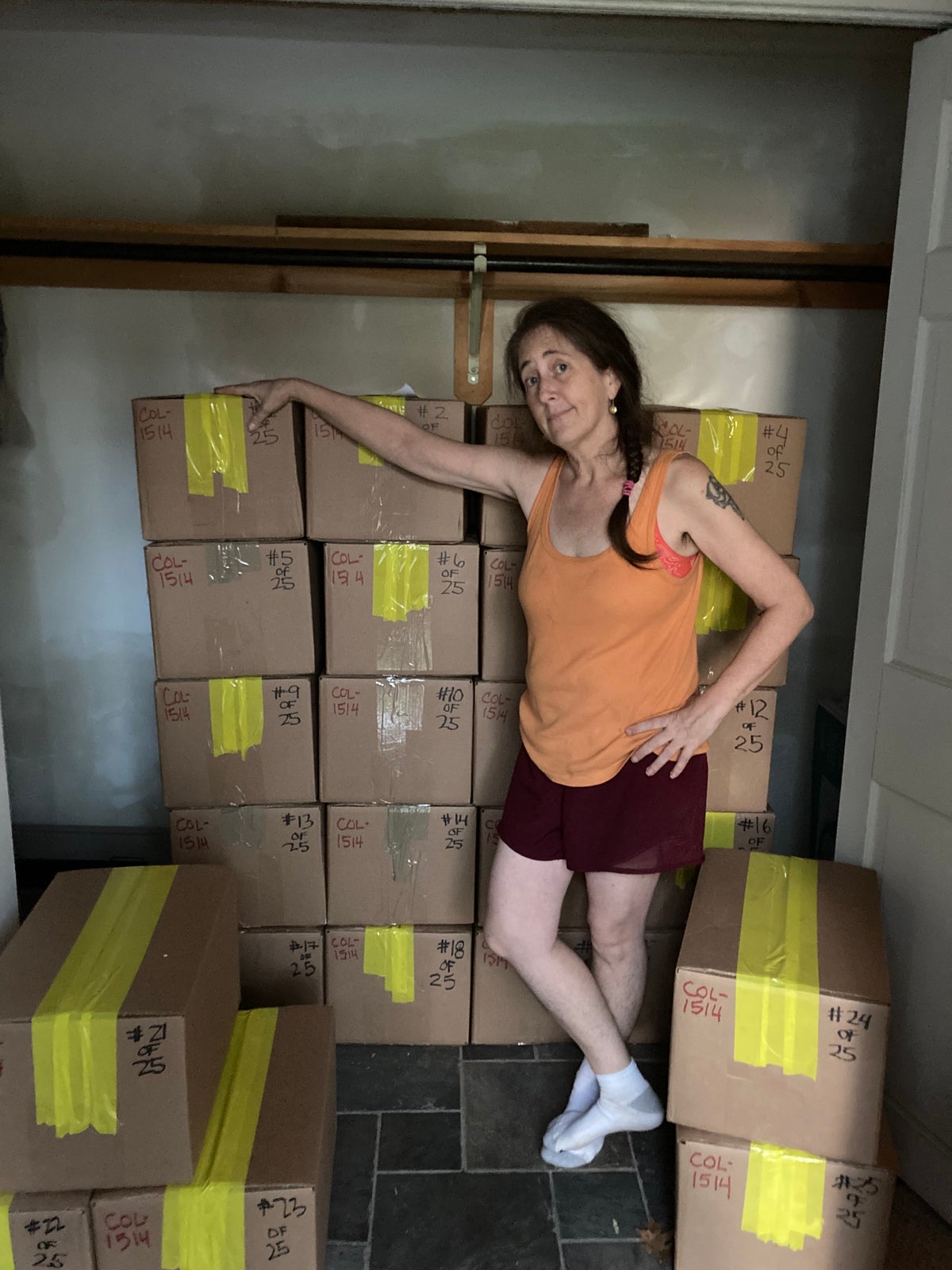 ~half ton of books going into the mail | MLTSHP