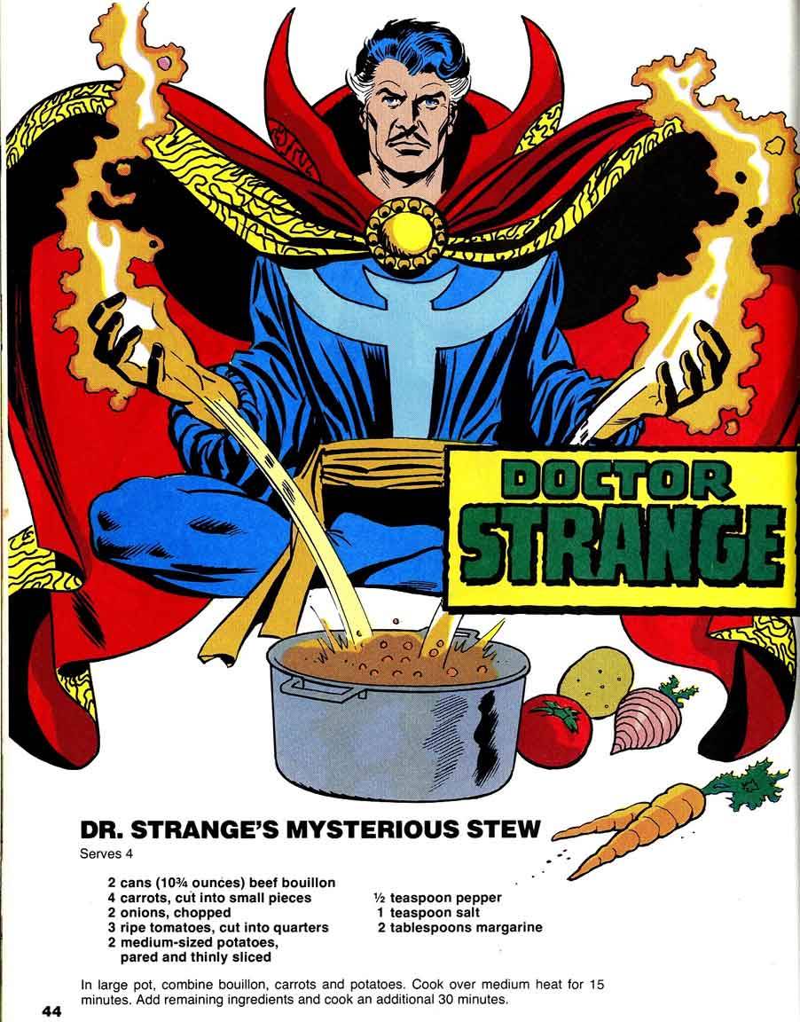 The mysteriously simple diet of Dr. Strange | MLTSHP