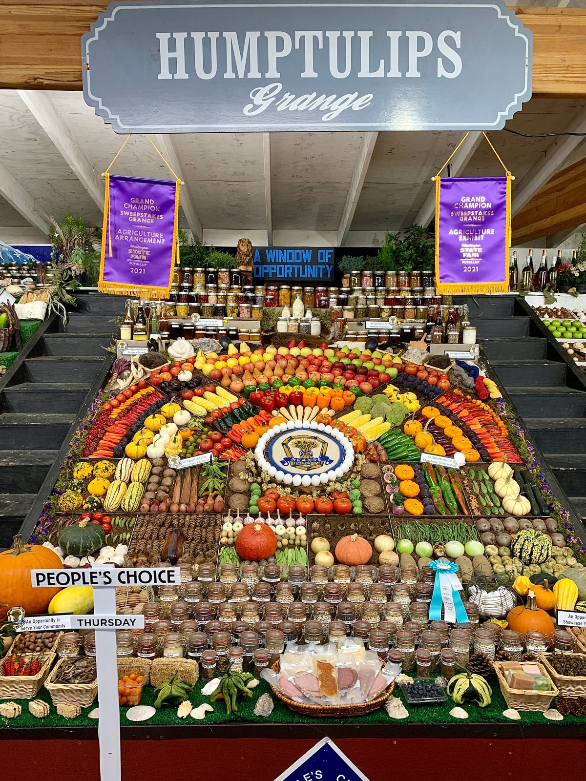 grand champion - grange display *and* exhibit | MLTSHP