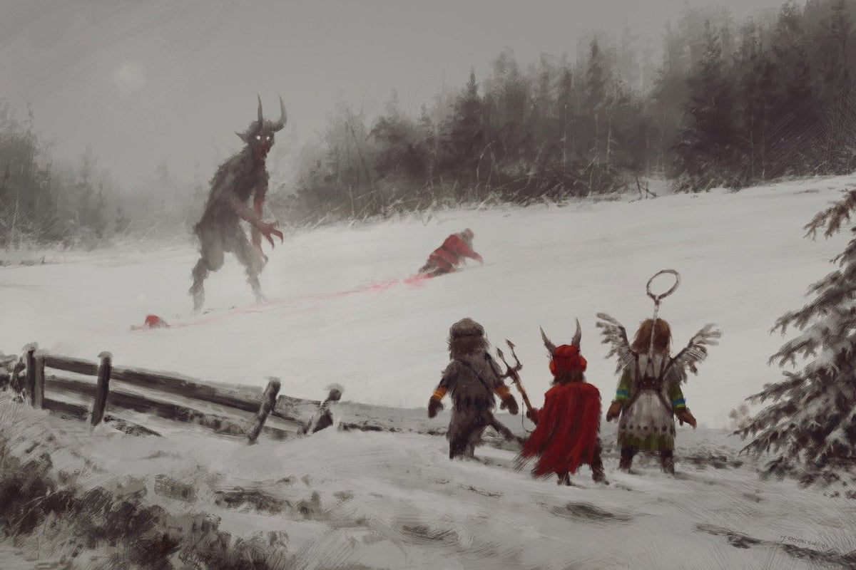 Santa vs Krampus | MLTSHP
