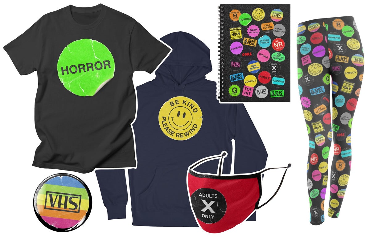 video store rental sticker-wear | MLTSHP