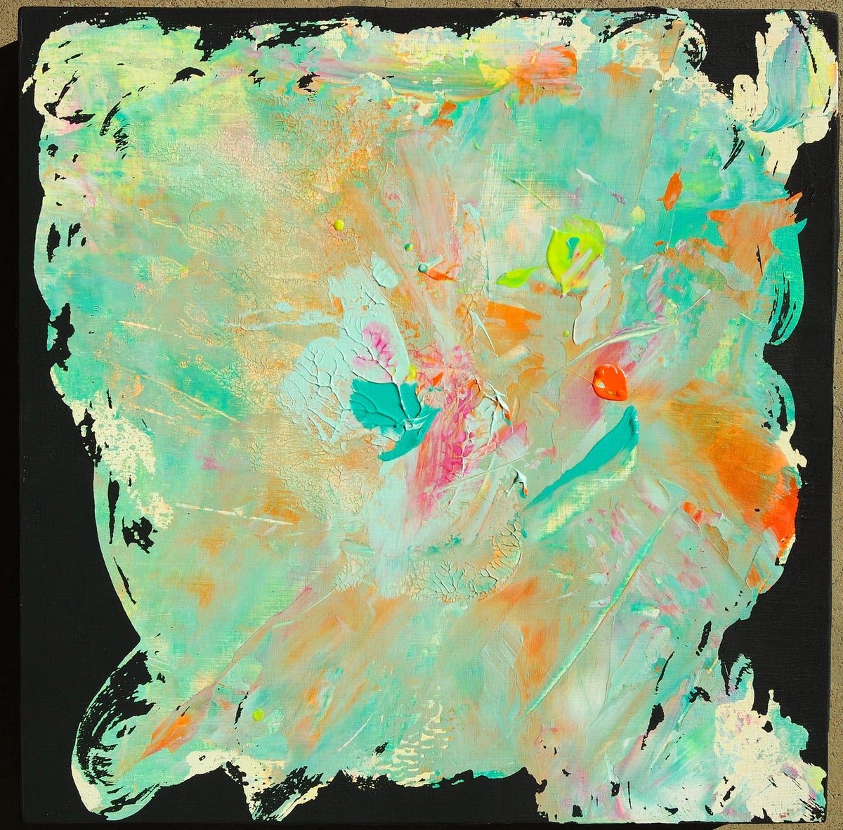 Untitled, 10x10" acrylic on wood | MLTSHP