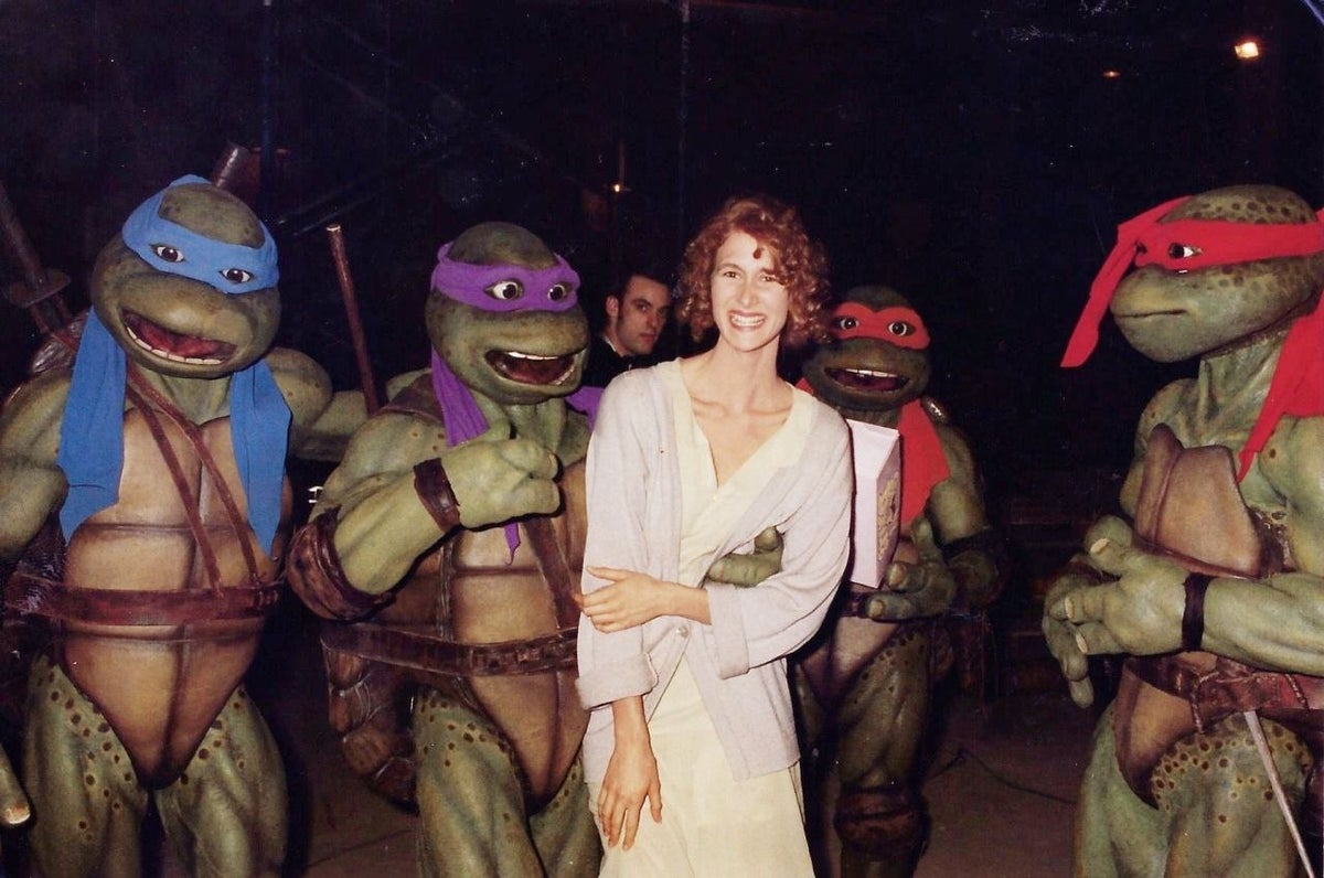 laura dern meets the ninja turtles | MLTSHP