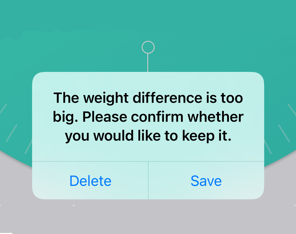 My scale doesn't believe I'm me | MLTSHP