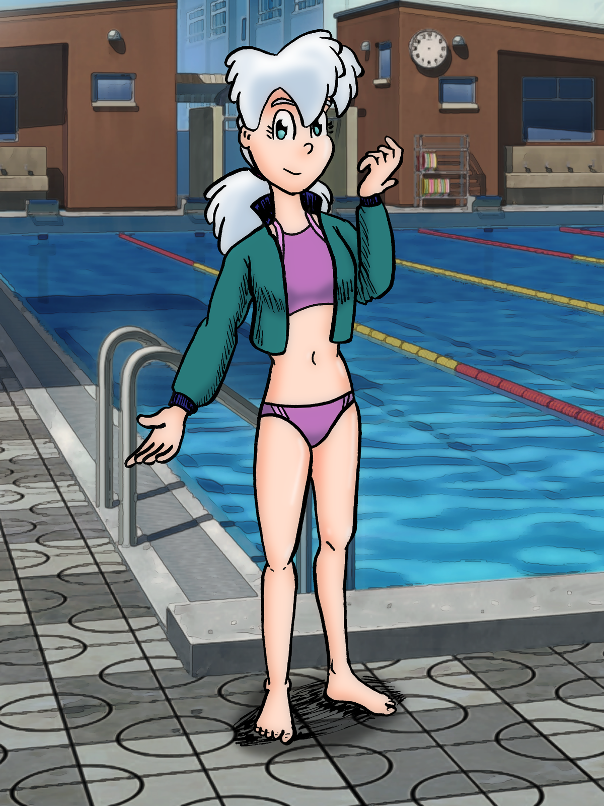 At the pool | MLTSHP