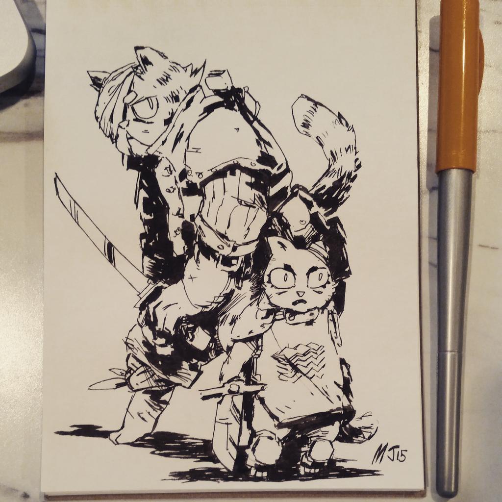 Garf and Nermal in the great lasagna war | MLTSHP