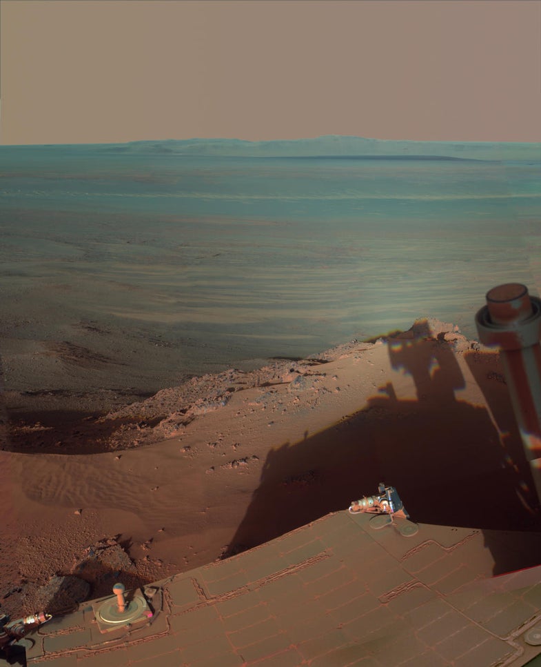 Beautiful Scenery of Mars Taken by Opportunity (Endeavour Crater) | MLTSHP