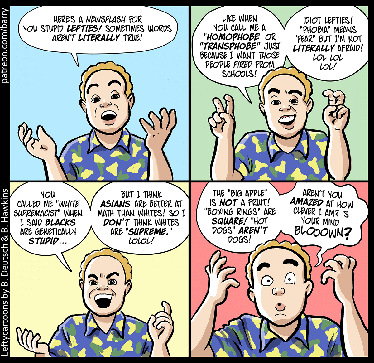 "You Can’t Call Me a Homophobe if I’m Not Afraid" | MLTSHP