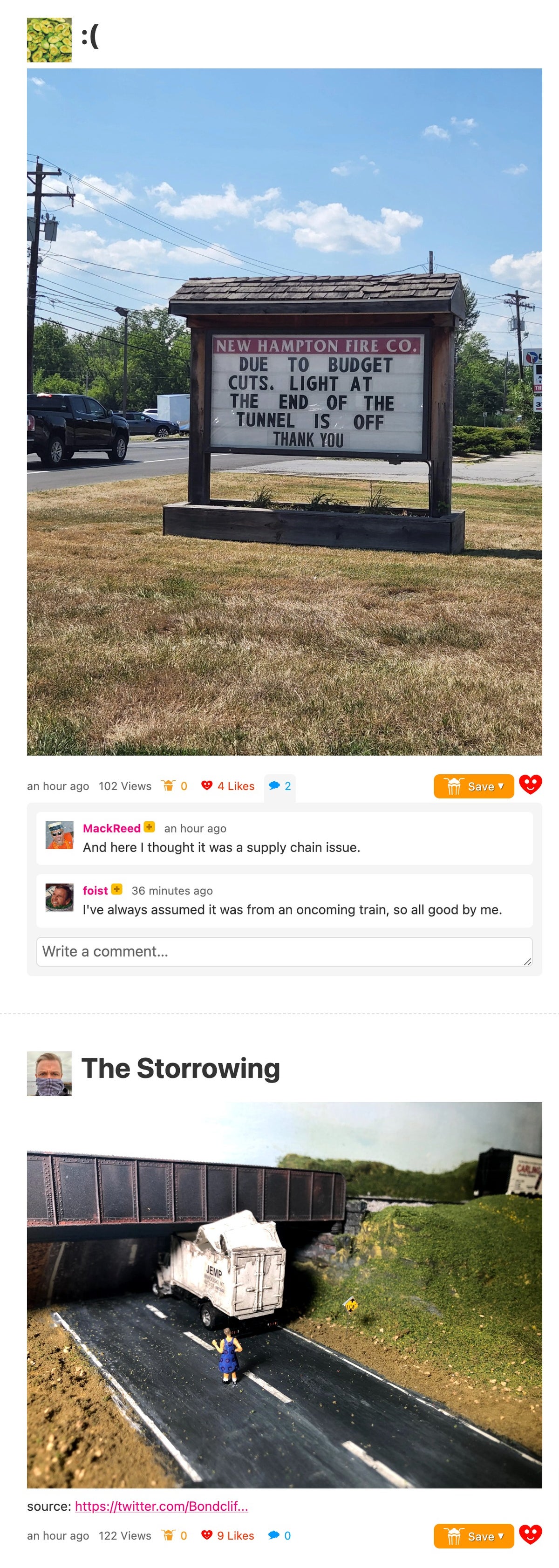 bridge and tunnel pair | MLTSHP