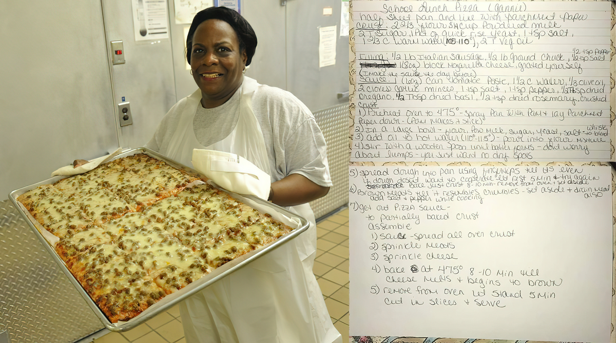 School Pizza Recipe | MLTSHP