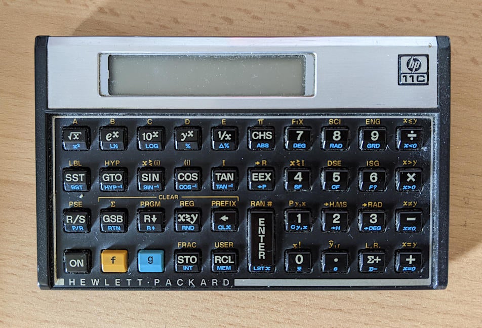 Dad's HP 11C | MLTSHP