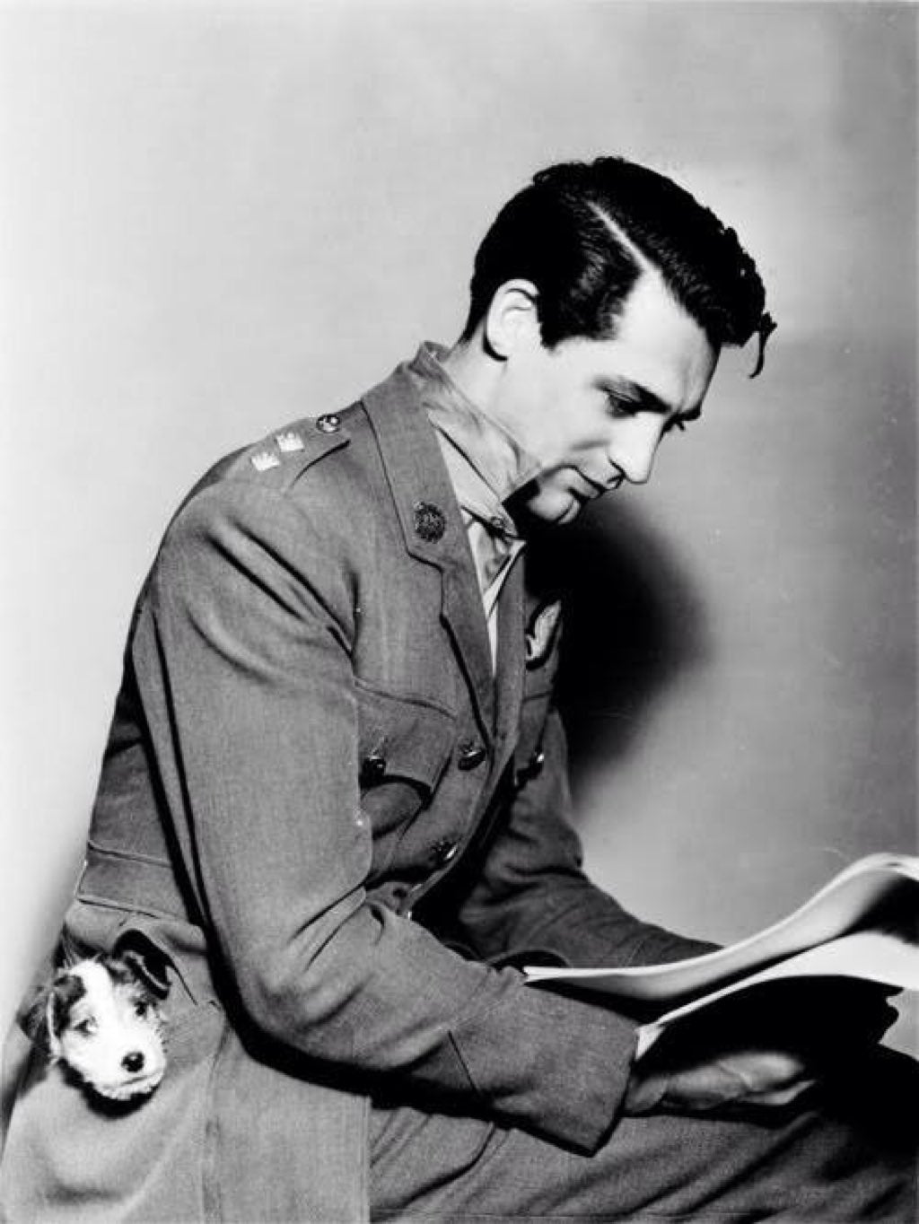 Cary Grant and friend | MLTSHP