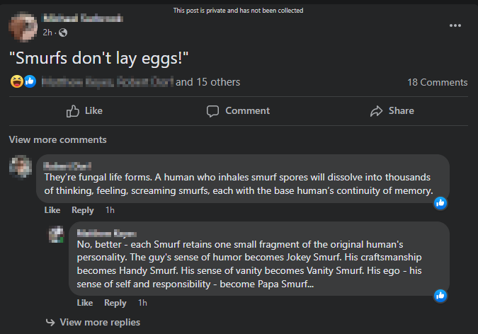 in case you were wondering if my friends on other platforms were any less weird | MLTSHP