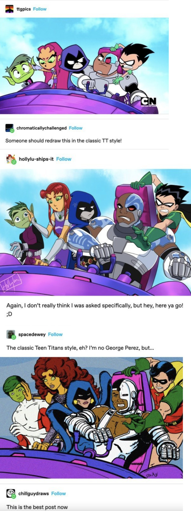 classic teen titans | MLTSHP