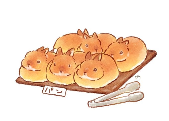 Bread pretending by Ichigo Oga (taiga15) | MLTSHP