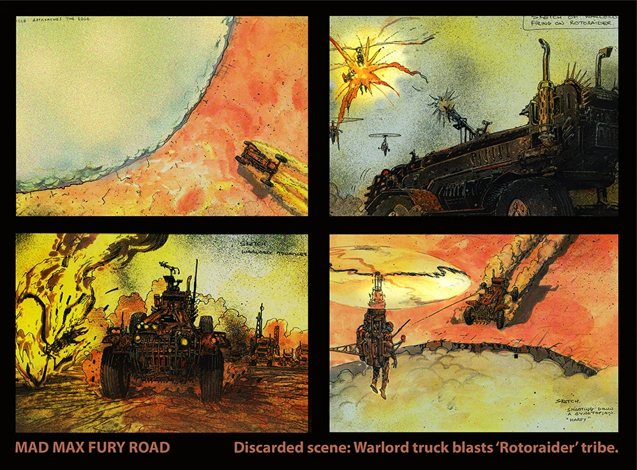 early concept art for "mad max: fury road" | MLTSHP