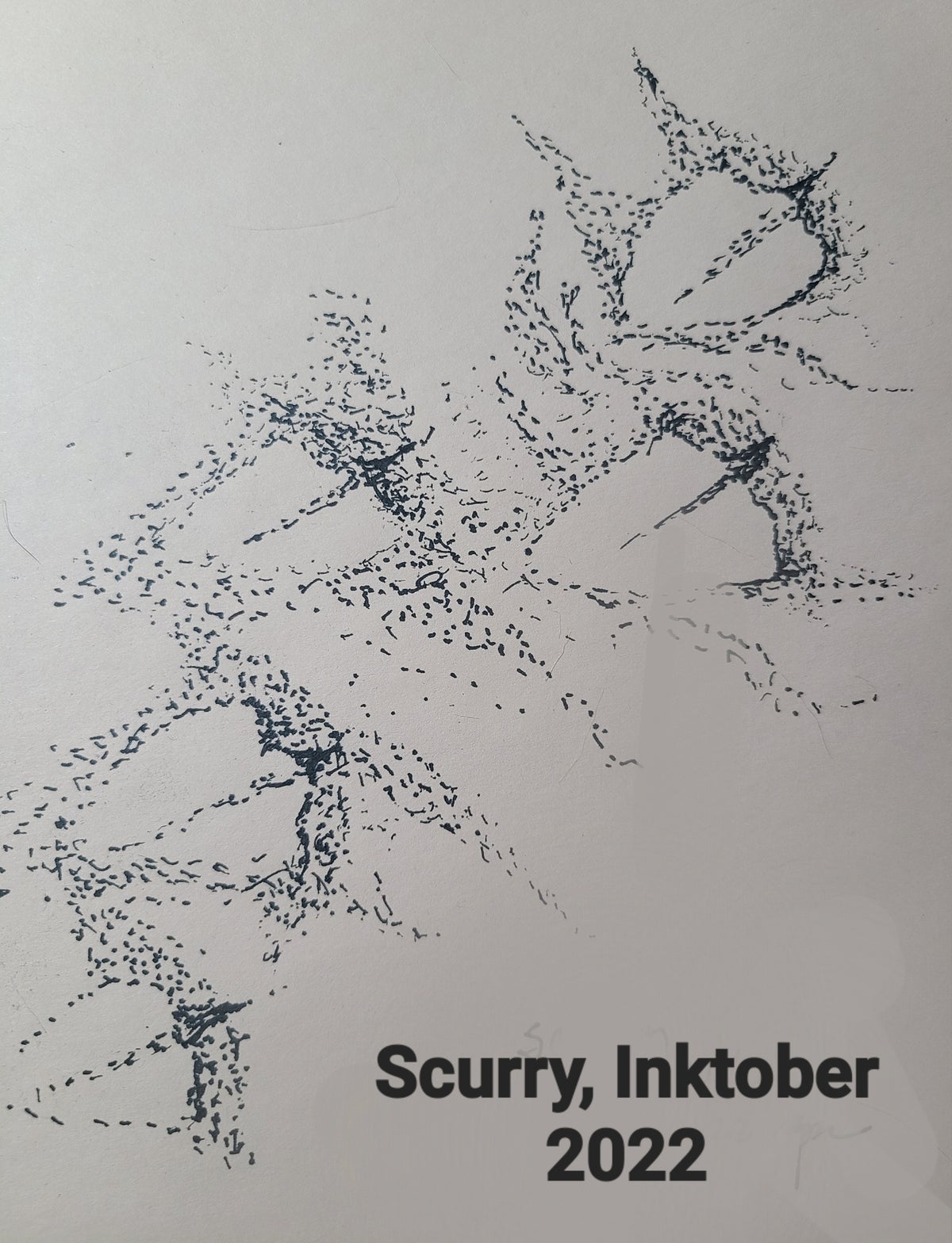 Inktober 2022 Scurry | MLTSHP